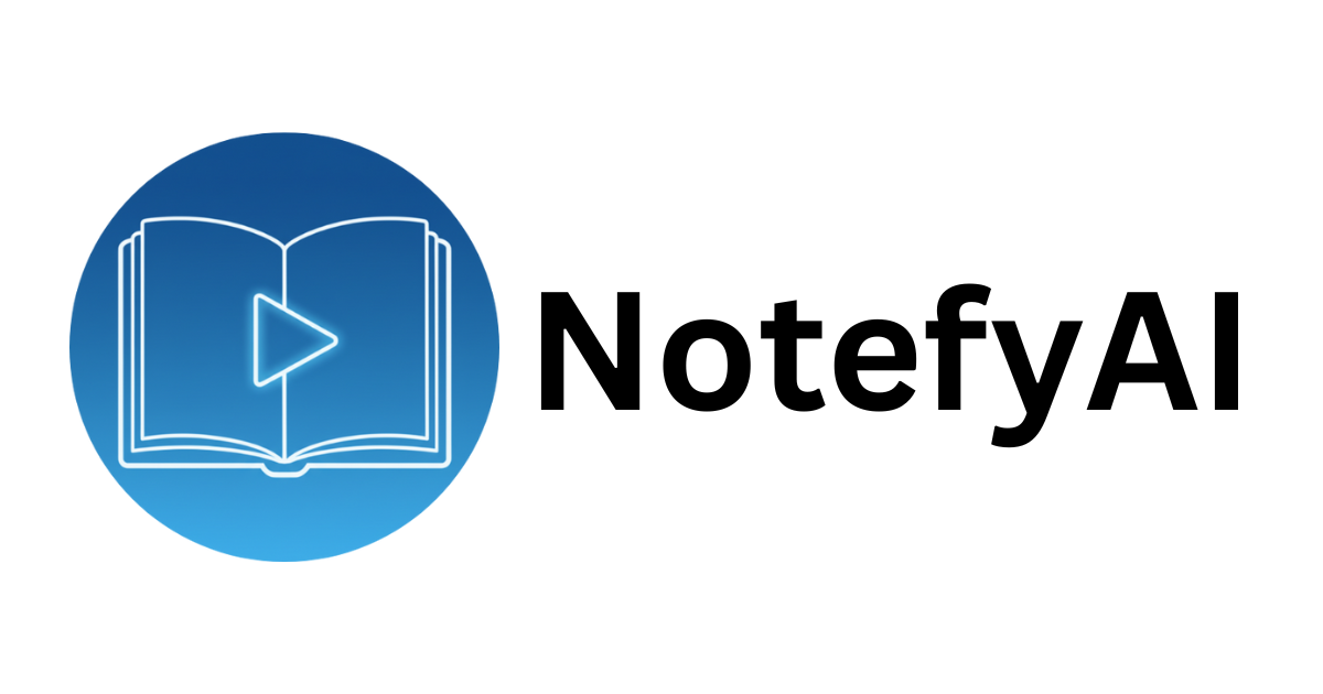 NotefyAI - AI Notes from YouTube, Audio & Text